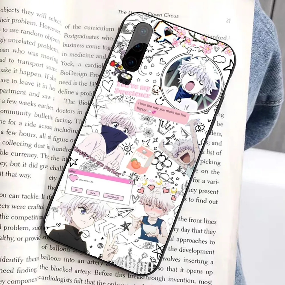 Killua Zoldyck Anime Soft Silicone Phone Case for Huawei Honor 20 lite ...