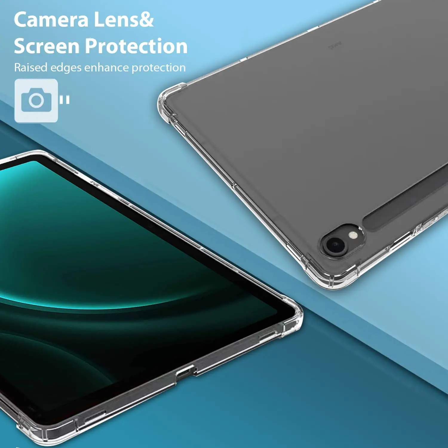 Ultra-Clear Protective TPU Case for Samsung Galaxy Tab Series Tablets ...