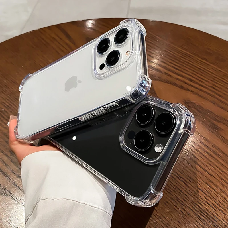 Durable Clear Shockproof Soft Phone Case - Premium Protection & Sleek ...