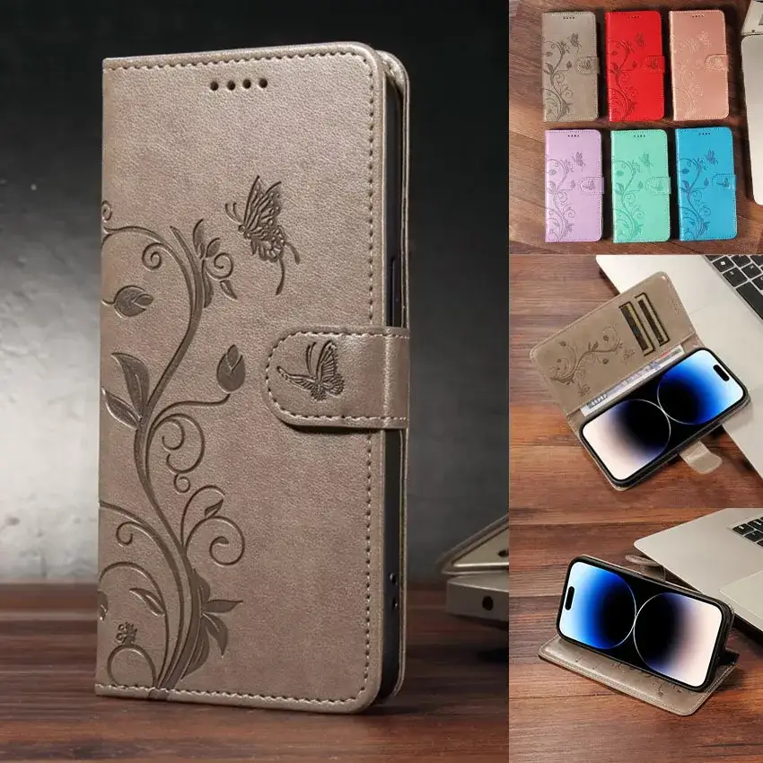 Elegant Butterfly Design Phone Case - Stylish Protective Cover for A23 ...
