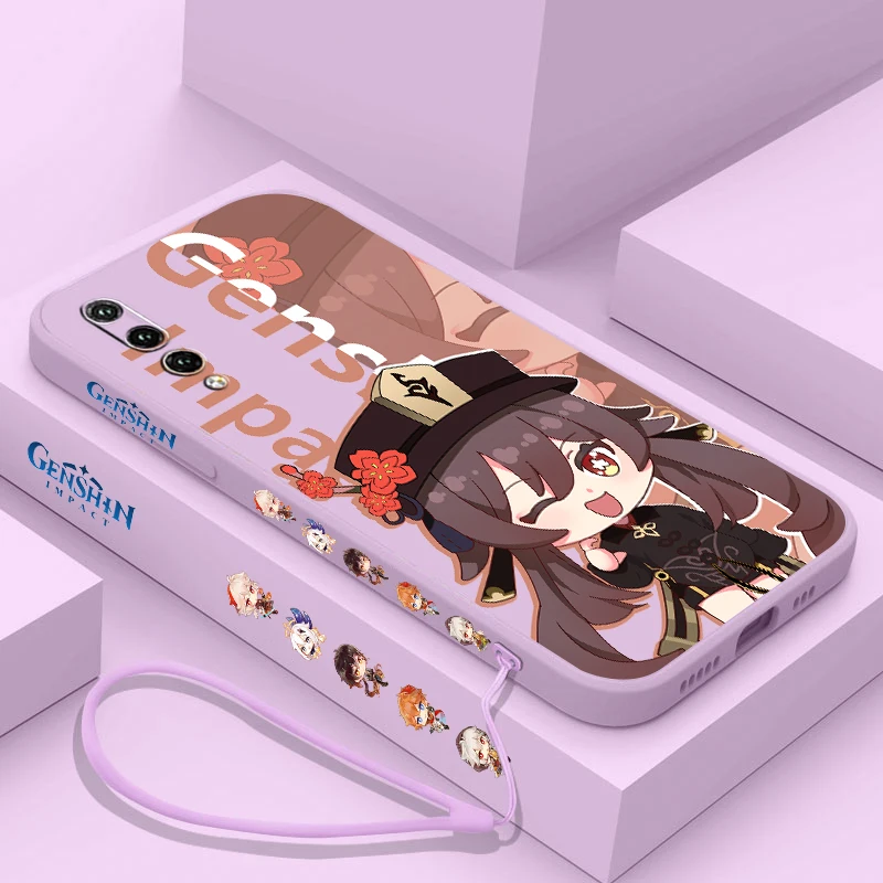 Genshin Impact Nahida HUTAO Liquid Rope Phone Case for Huawei P50 Pro ...