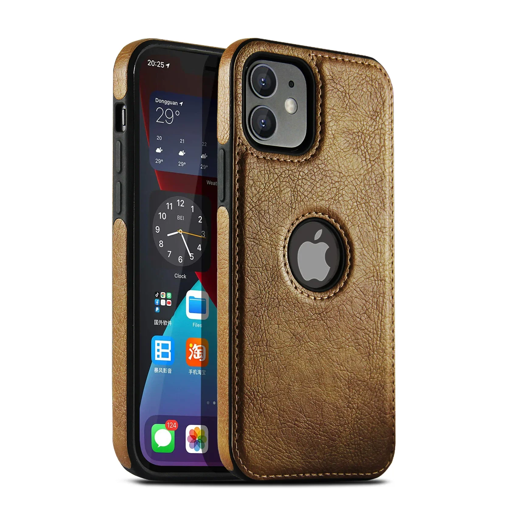 Ultra Thin Slim Business Leather Shockproof Phone Case for IPhone 15 ...
