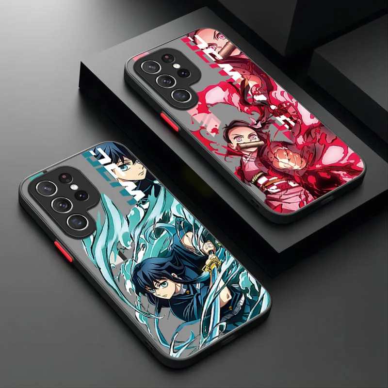 Stylish Anime Demon Slayer Matte PC Phone Case – Premium Protection for ...