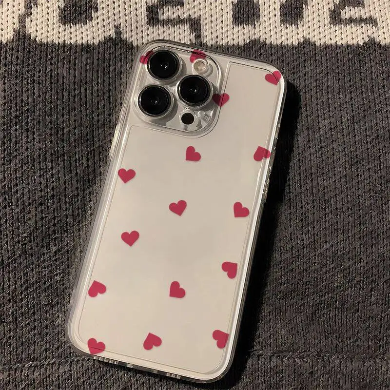 Love Heart Phone Case - Chic and Stylish Design for A78 5 G (S13858)