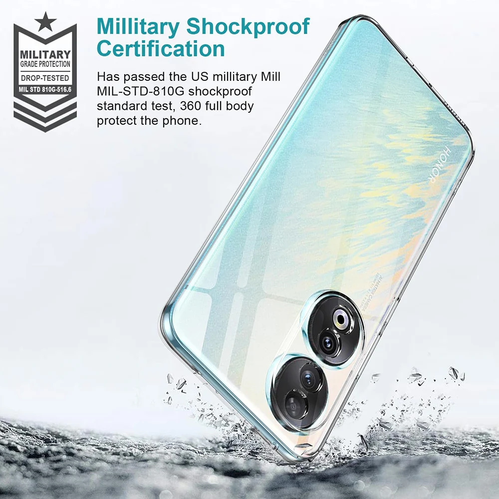 Ultra-Thin Transparent Soft Case – Crystal Clear TPU Protective Cover ...