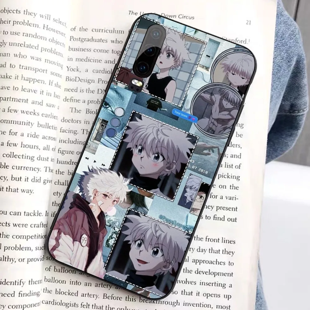Killua Zoldyck Anime Soft Silicone Phone Case for Huawei Honor 20 lite ...
