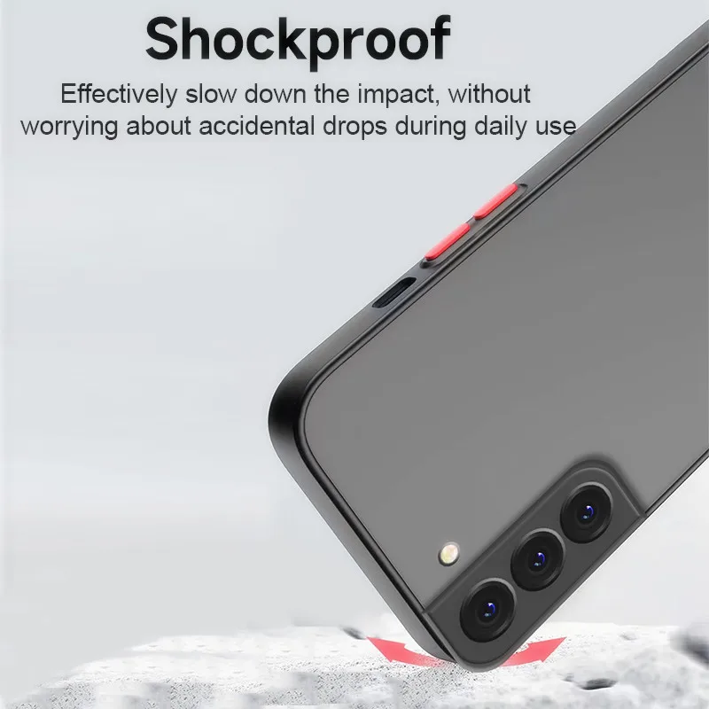 Shockproof Matte Armor Bumper Case – Premium Protection and Style for ...