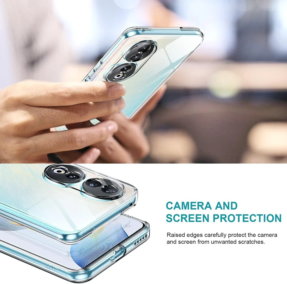 Ultra-Thin Transparent Soft Case – Crystal Clear TPU Protective Cover ...