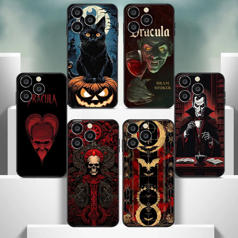 Dracula Vampires and Bats Soft Phone Case for Huawei P20 Pro (10)