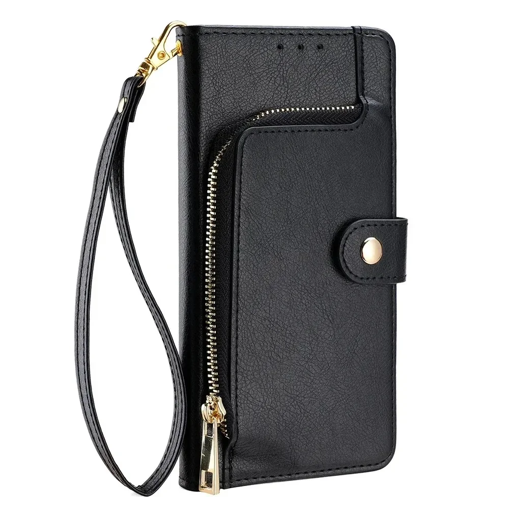 Elegant Flip Solid Color Leather Multi-Functional Phone Case for Honor ...