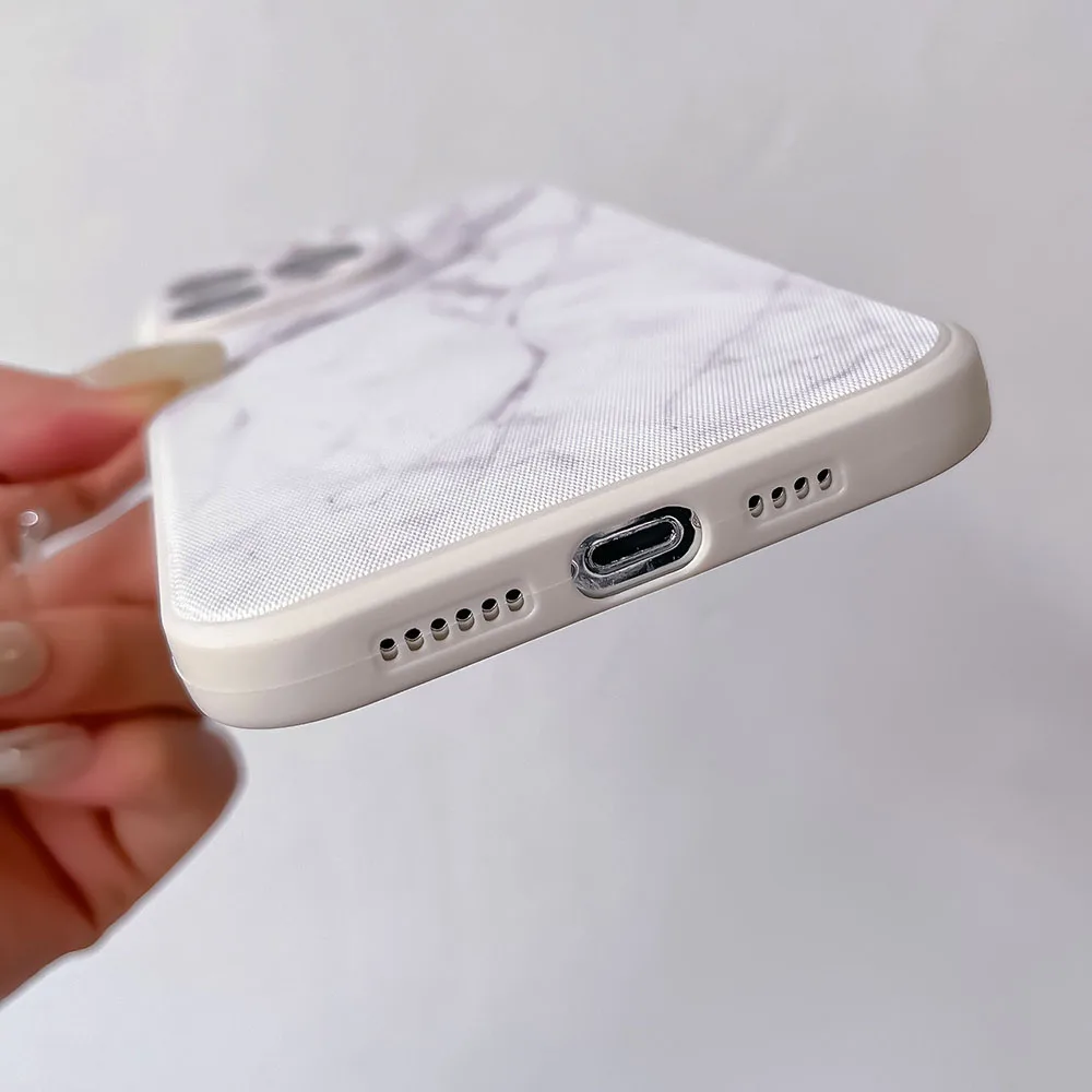 Luxurious Marble Design Soft Silicone Phone Case for Honor 90 Pro (ZK11)