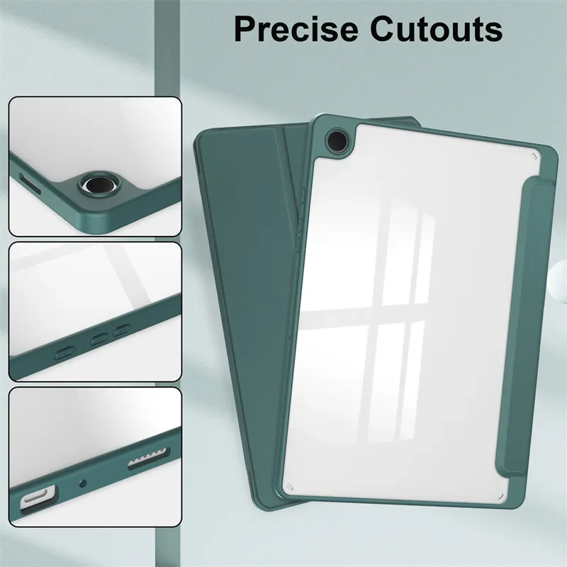 Smart Protective Case with Pencil Holder and Stand for 11 Tablets ...