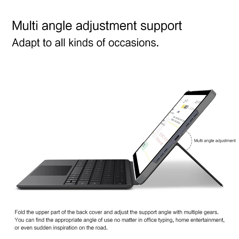 Touchpad Keyboard Case with Bluetooth for OPPO Pad Air 10.36 ...