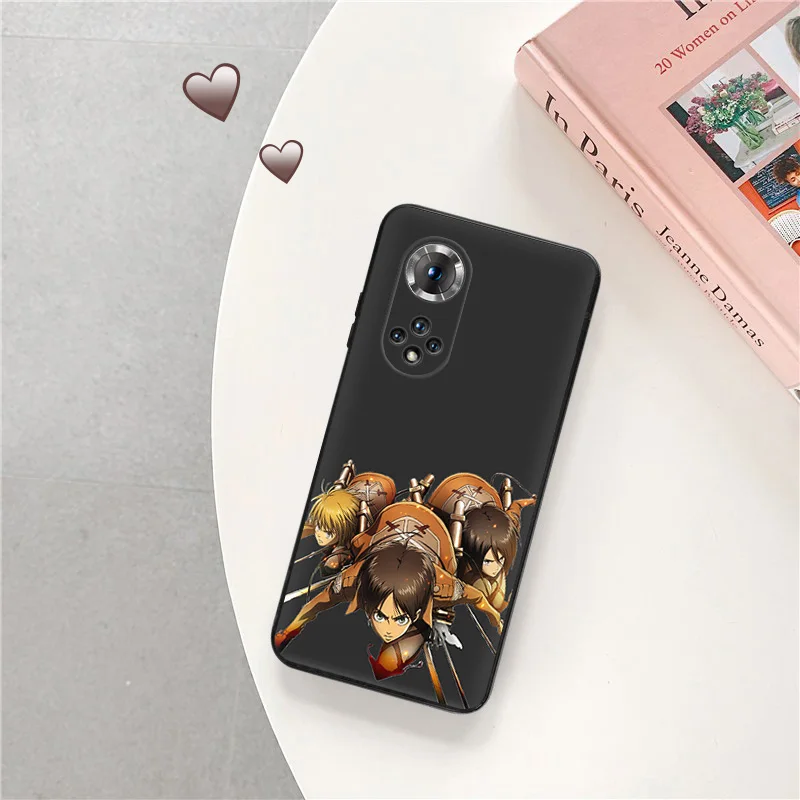 Stylish Anime Attack on Titan Soft Back Phone Case - Trendy Design ...