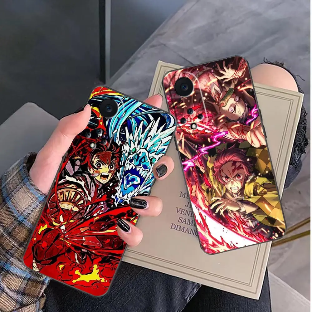 Anime Demon Slayer Tanjiro Phone Case Shell for Huawei NOVA 4 (B03)