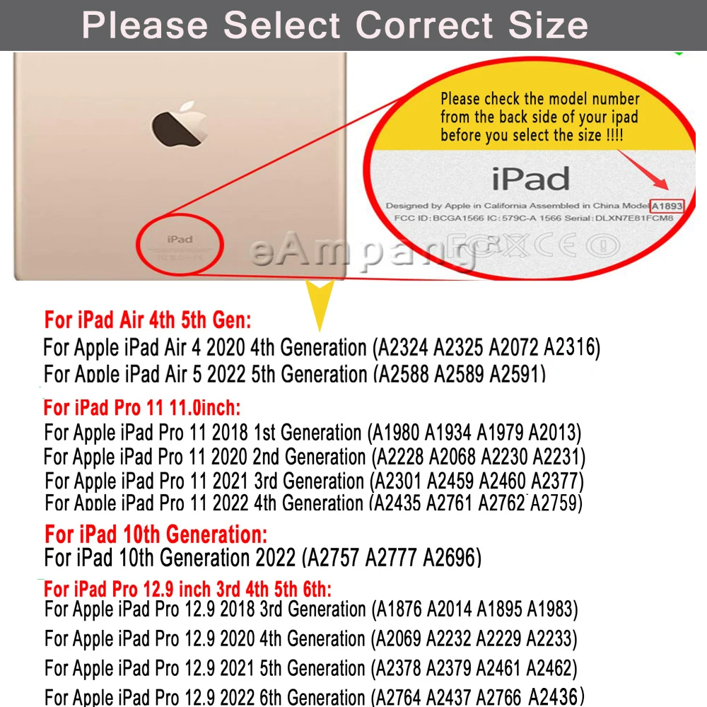 Premium Backlit Magic Keyboard with Magnetic Case - Multilingual Keypad ...