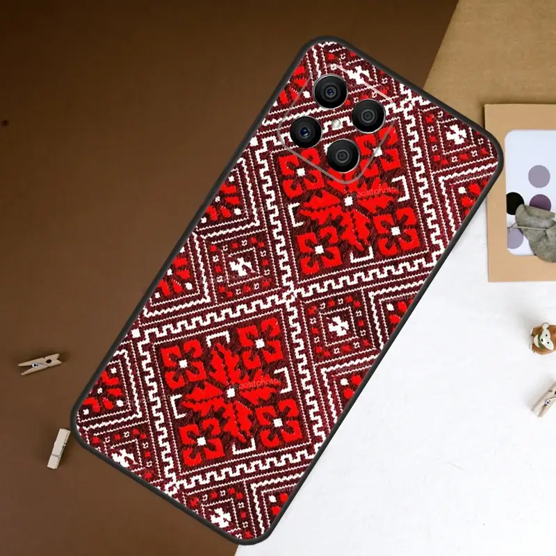 Ukrainian Pattern Protective Phone Case for Honor X6 a (JJ7381)