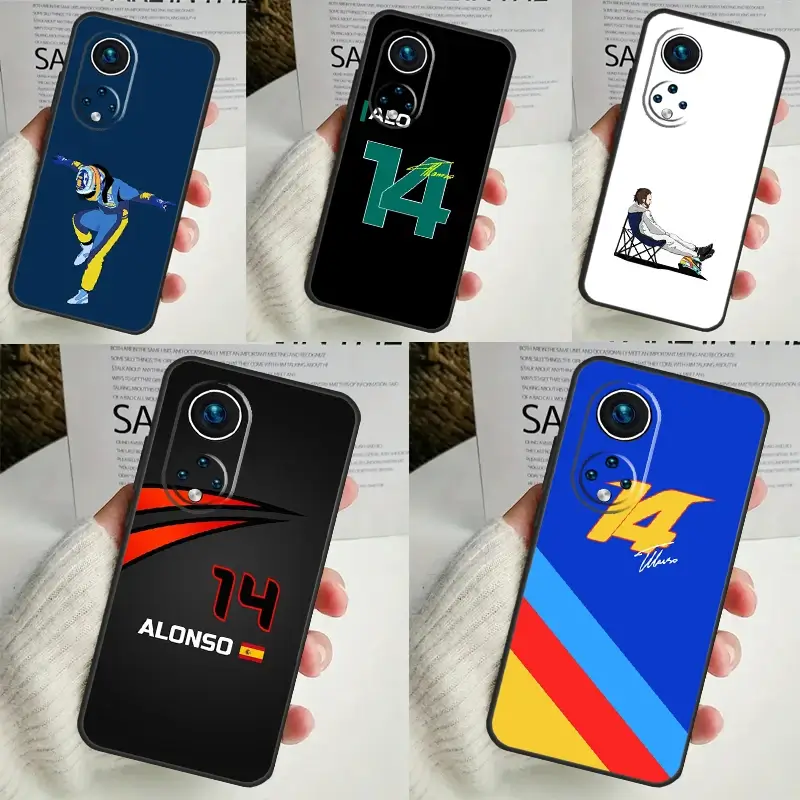 Fernando Alonso F1 Racing Phone Case - Sleek Design Cover for Honor X7 ...