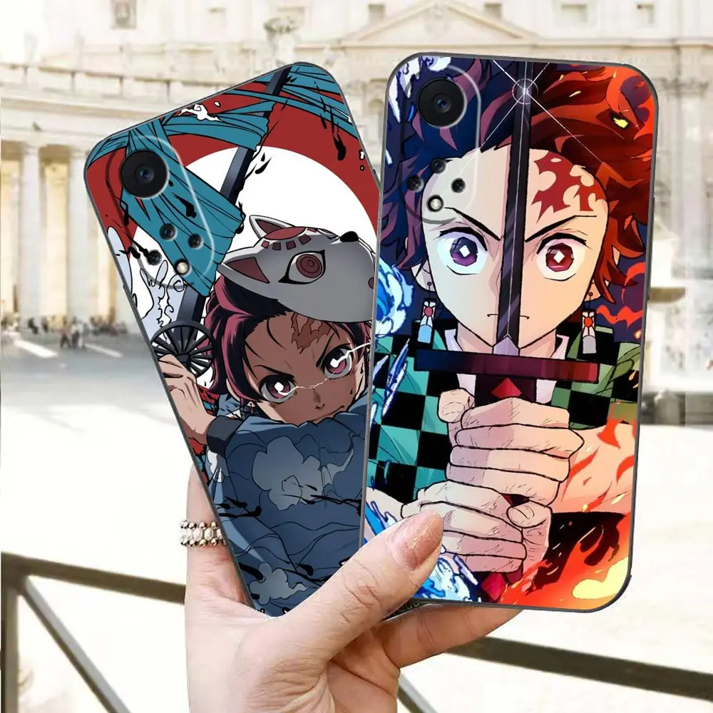 Anime Demon Slayer Tanjiro Phone Case Shell for Huawei NOVA 4 (B03)