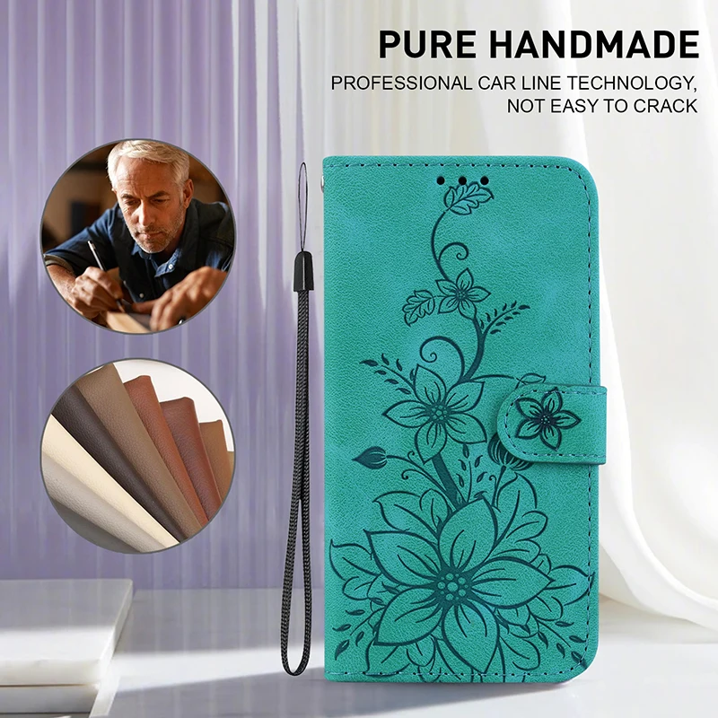 Magnetic Leather Wallet Flip Cover Case – Premium Protection and Style ...