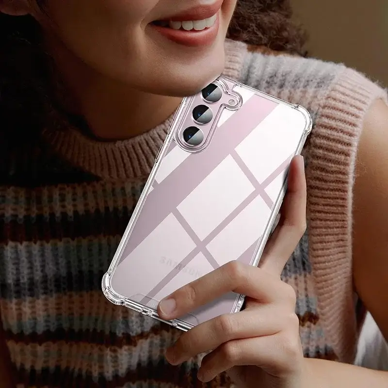 Hybrid Shockproof Clear Hard Case – Ultimate Protection for Samsung ...