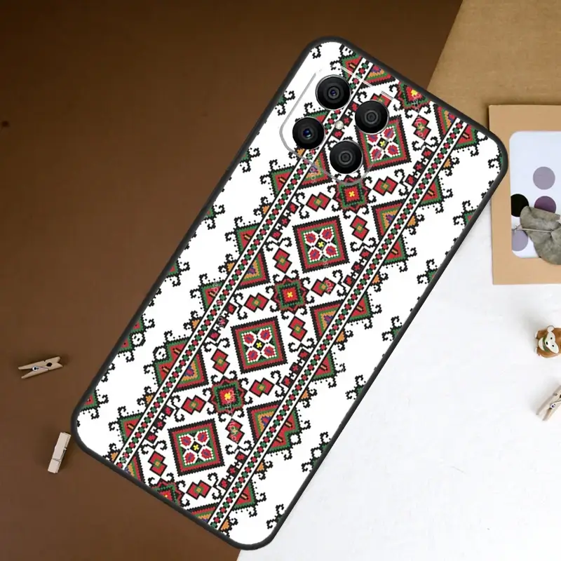 Ukrainian Pattern Protective Phone Case for Honor X6 a (JJ7381)
