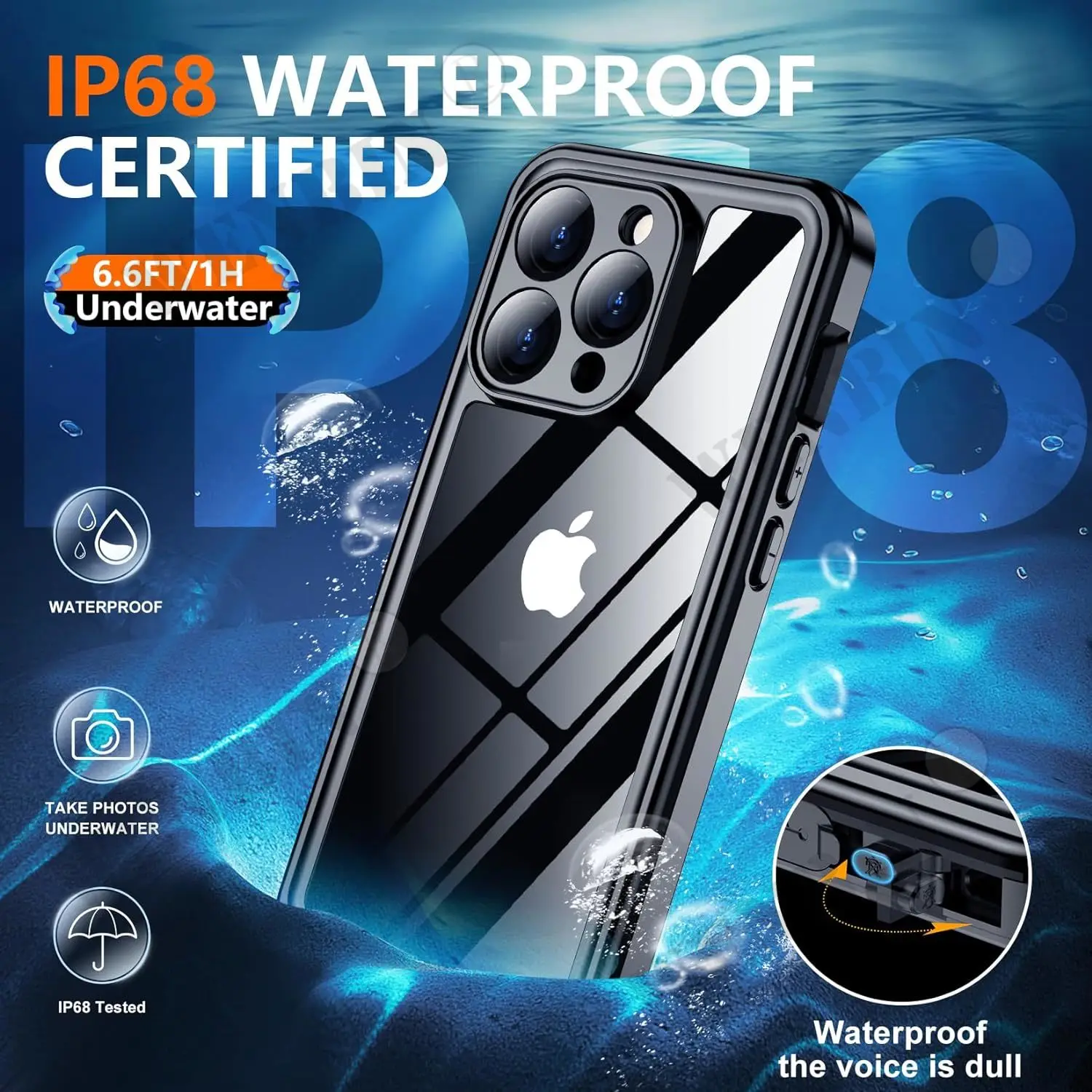 Ultimate RedPepper IP68 Waterproof Case for Extreme Outdoor Activities ...