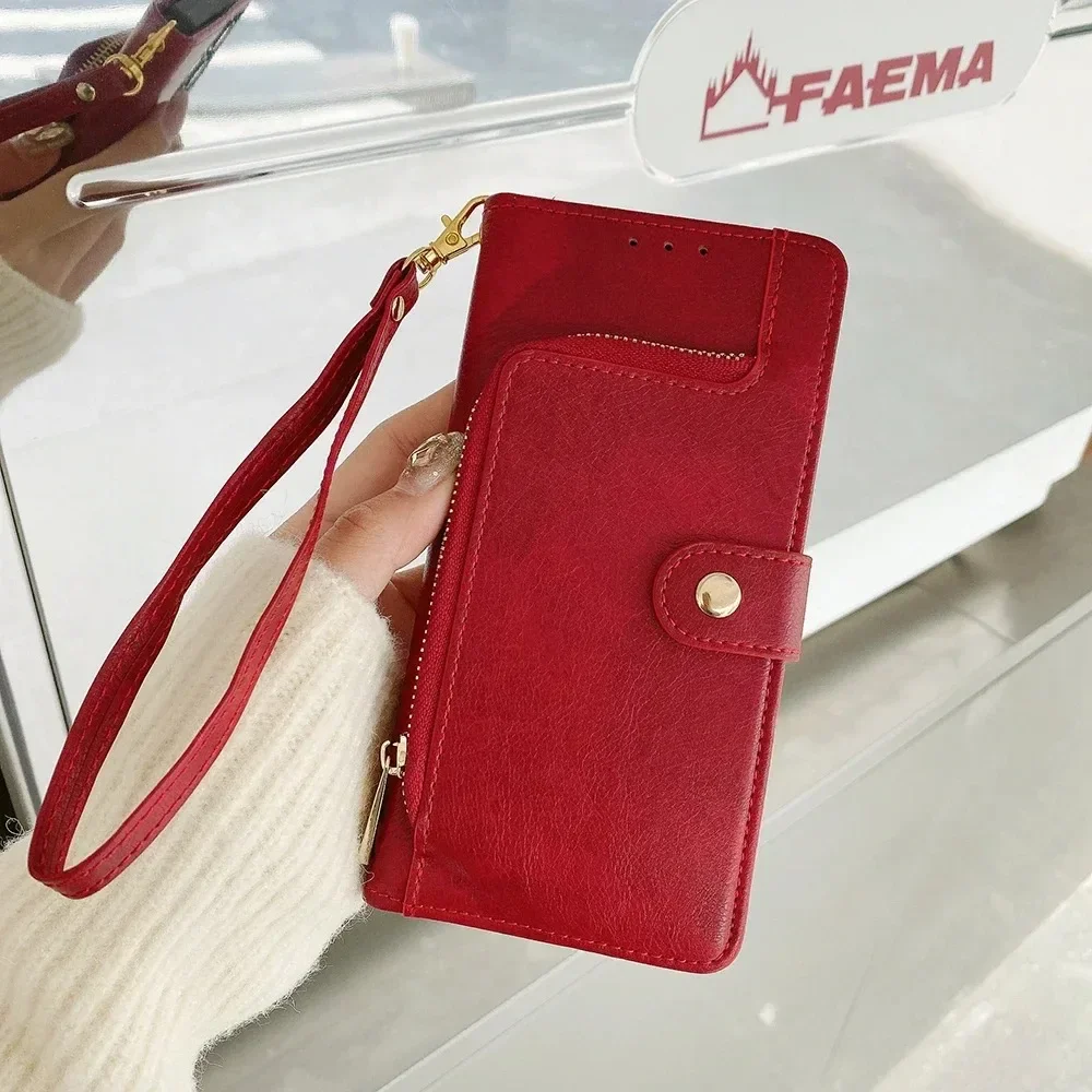 Elegant Flip Solid Color Leather Multi-Functional Phone Case for Honor ...