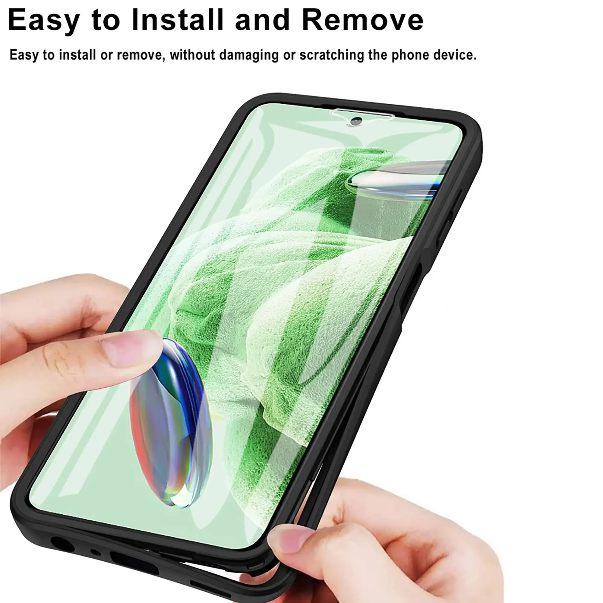 360° Full Shockproof Silicone Phone Case – Premium Protection for Redmi ...