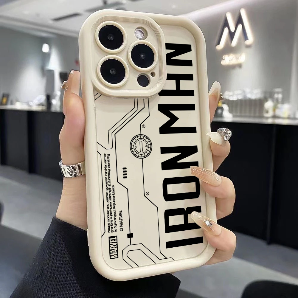 Premium Iron Man Inspired Soft Ladder Phone Case Cover for Oppo A78 5 G ...