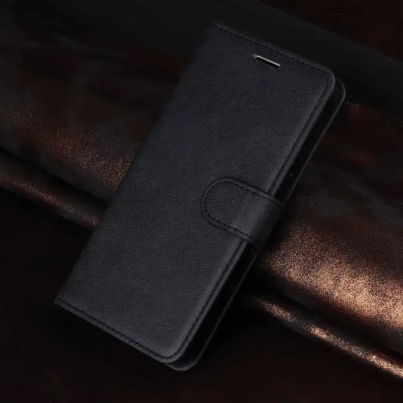 Premium Leather Flip Wallet Phone Case with Card Holder for Redmi Note ...