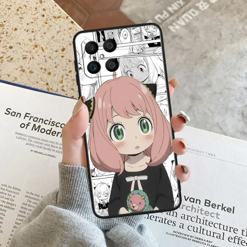 SPY×FAMILY Anime Magic Black Soft Phone Case Cover for Honor X7 (HA9803HSE)