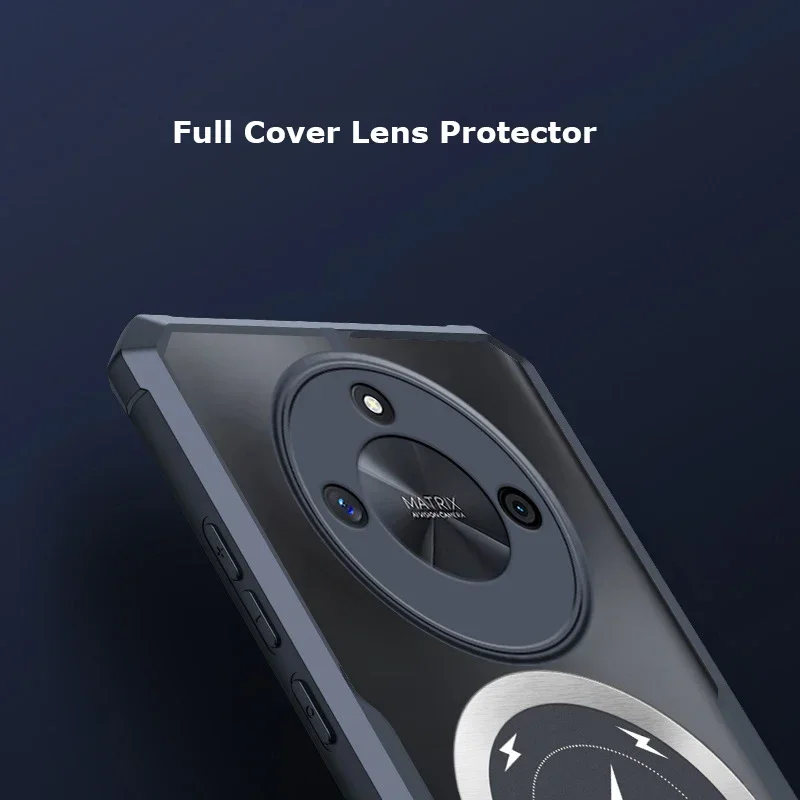 Graphene Heat Dissipation Transparent Anti-Drop Case with Wireless ...