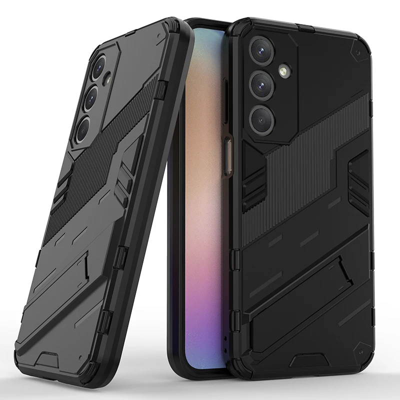 Enhanced Armor Case with Magnetic Stand - Shockproof Silicone Phone ...