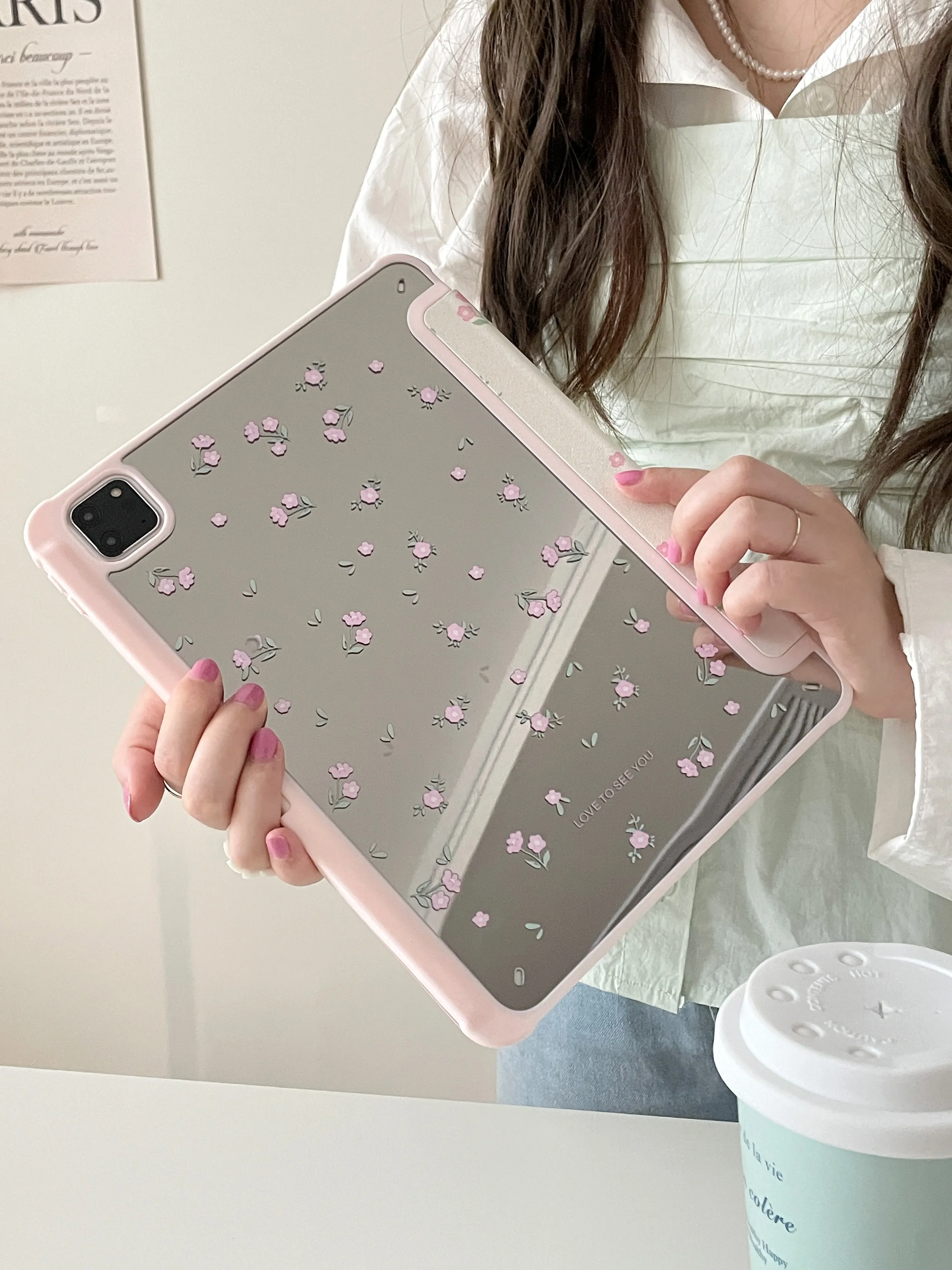 Adorable Cartoon Protective iPad Case with Pencil Holder Slot for Pro ...