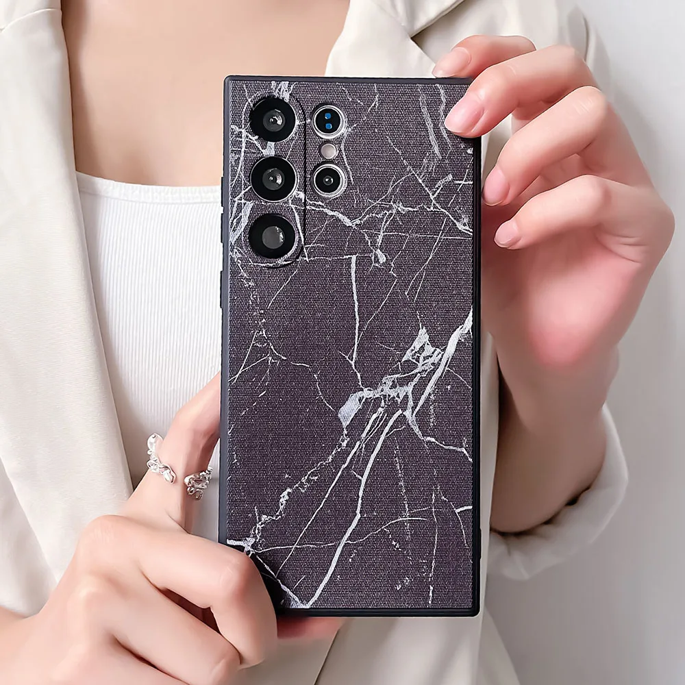 Luxurious Marble Design Soft Silicone Phone Case for Honor 90 Pro (ZK11)