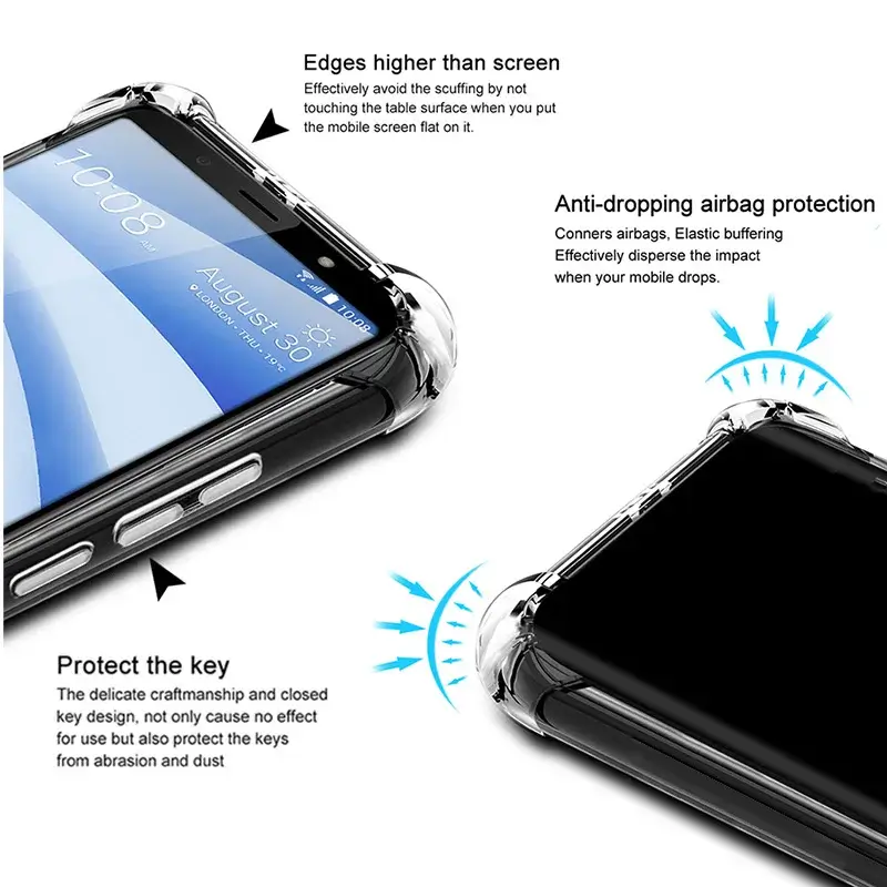 Shockproof Airbag Full Protection TPU Soft Case - Durable Protective ...