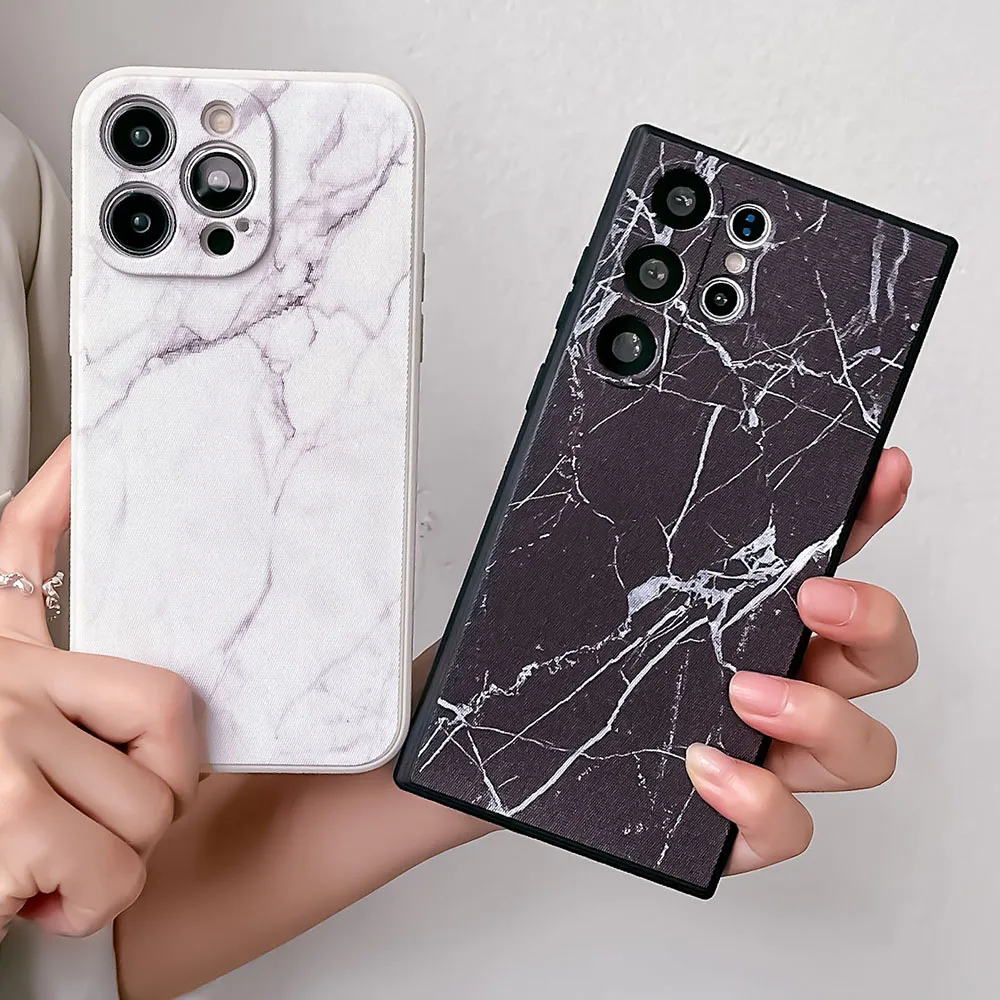 Luxurious Marble Design Soft Silicone Phone Case for Honor 90 Pro (ZK11)