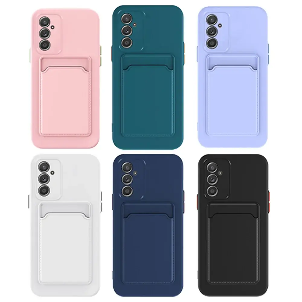 Multi-Functional Card Holder Phone Case - Protective Slim Wallet Cover ...