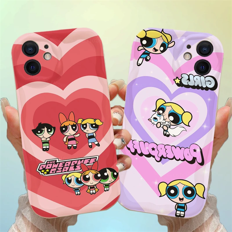 Cartoon Powerpuff Girls Soft TPU Phone Case Cover for Mate 40 Pro (7)
