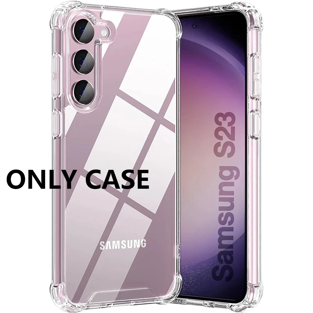 Hybrid Shockproof Clear Hard Case – Ultimate Protection for Samsung ...