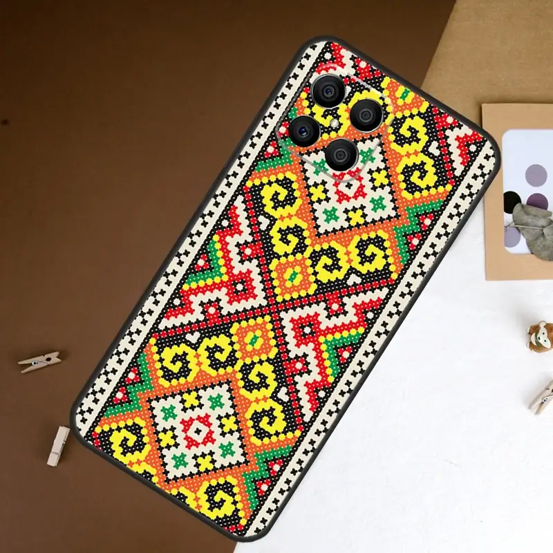 Ukrainian Pattern Protective Phone Case for Honor X6 a (JJ7381)