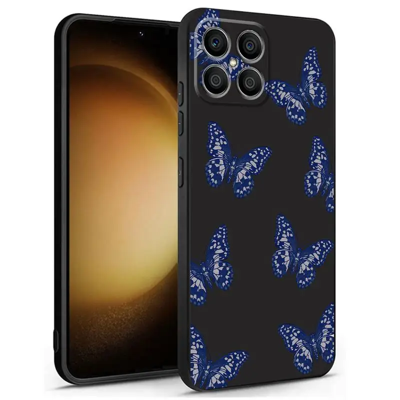 Colorful Flowers and Butterfly Anti-Scratch Phone Case Cover for P20 ...