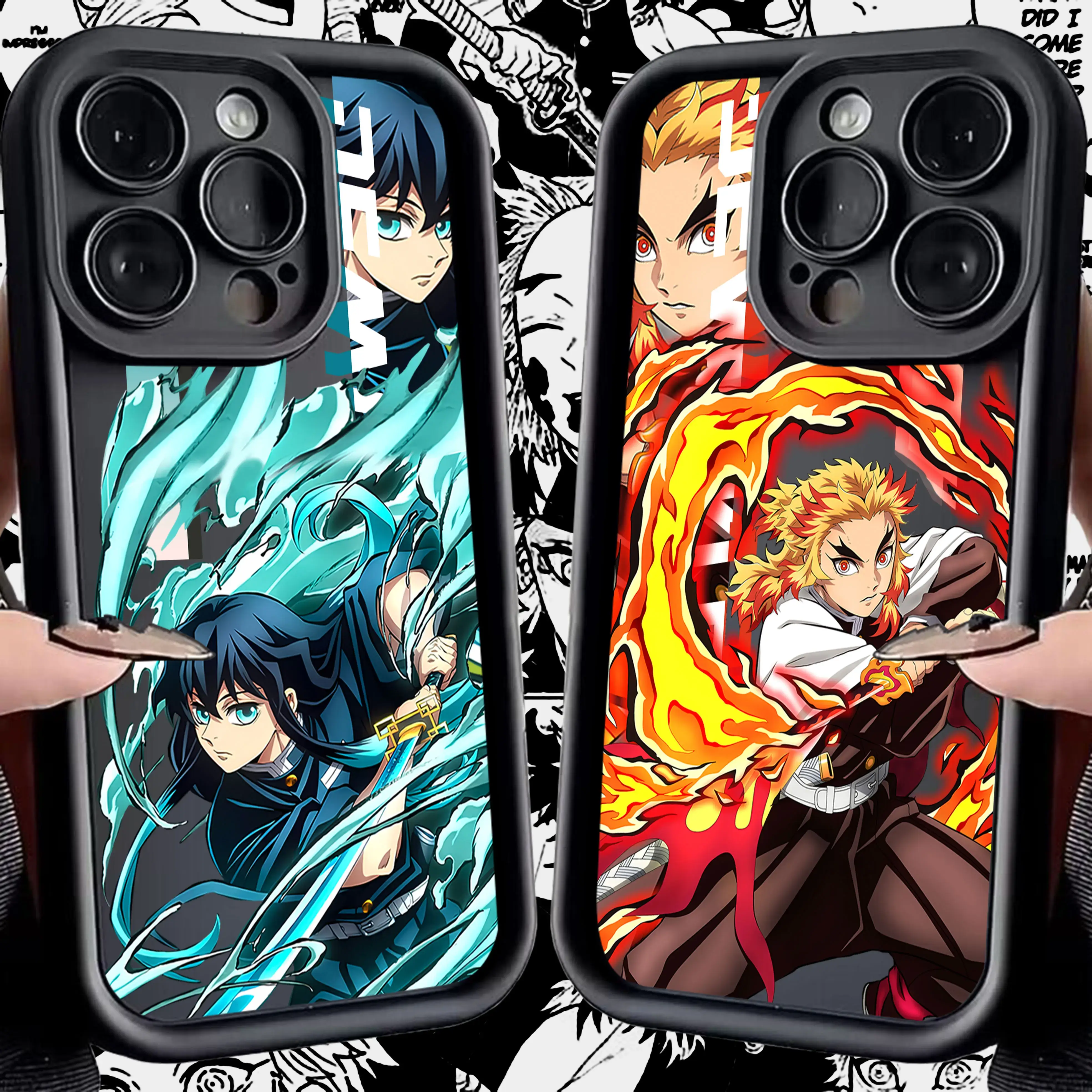 Premium Japan Anime Demon Slayer Phone Case for OPPO A16 (TYJH ...