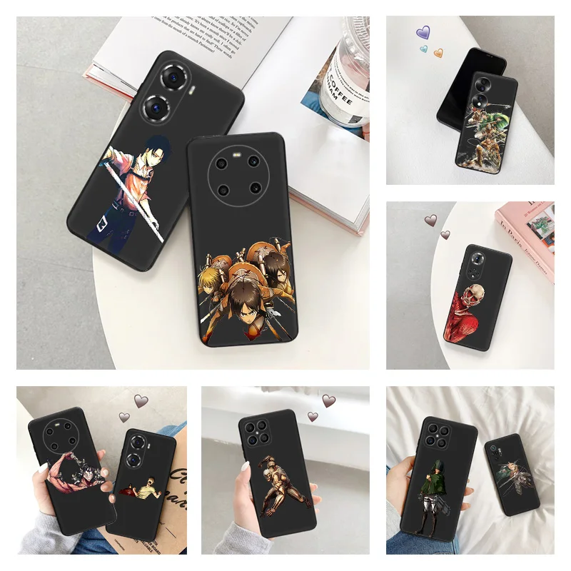 Stylish Anime Attack on Titan Soft Back Phone Case - Trendy Design ...