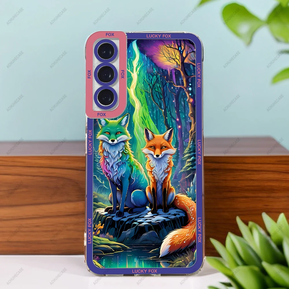 Fox-Themed Protective Phone Case - Sleek and Stylish Design for A33 5G (02)