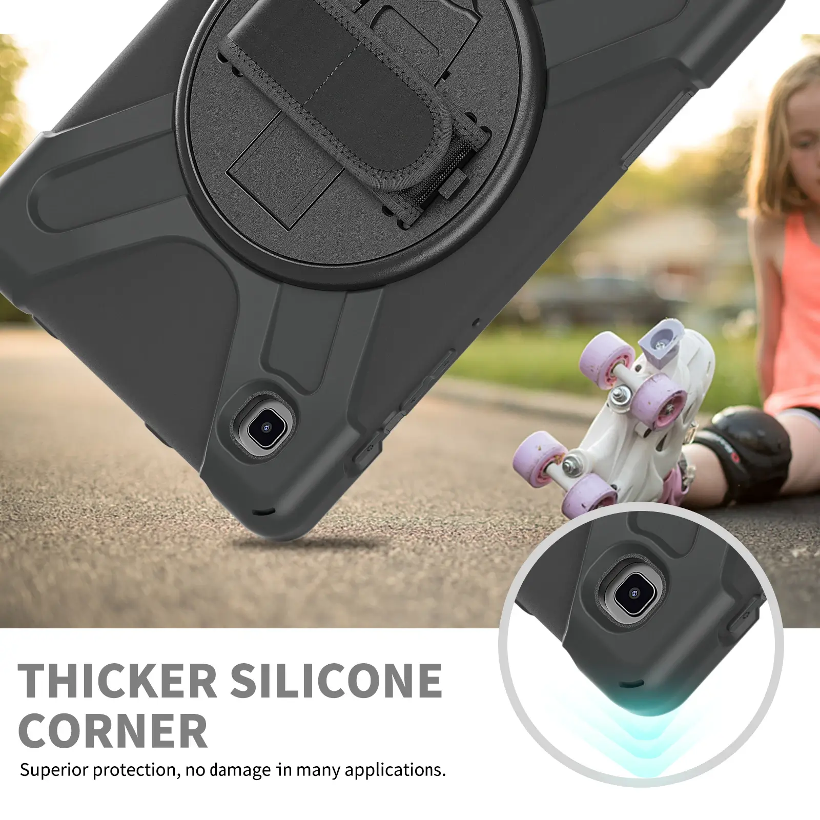 Shockproof Silicone Tablet Case for Samsung Galaxy - Enhanced ...