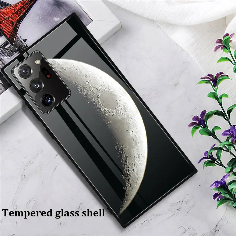 Starry Sky Glass Phone Case - Elegant Back Cover Design for S24 Plus 5 ...