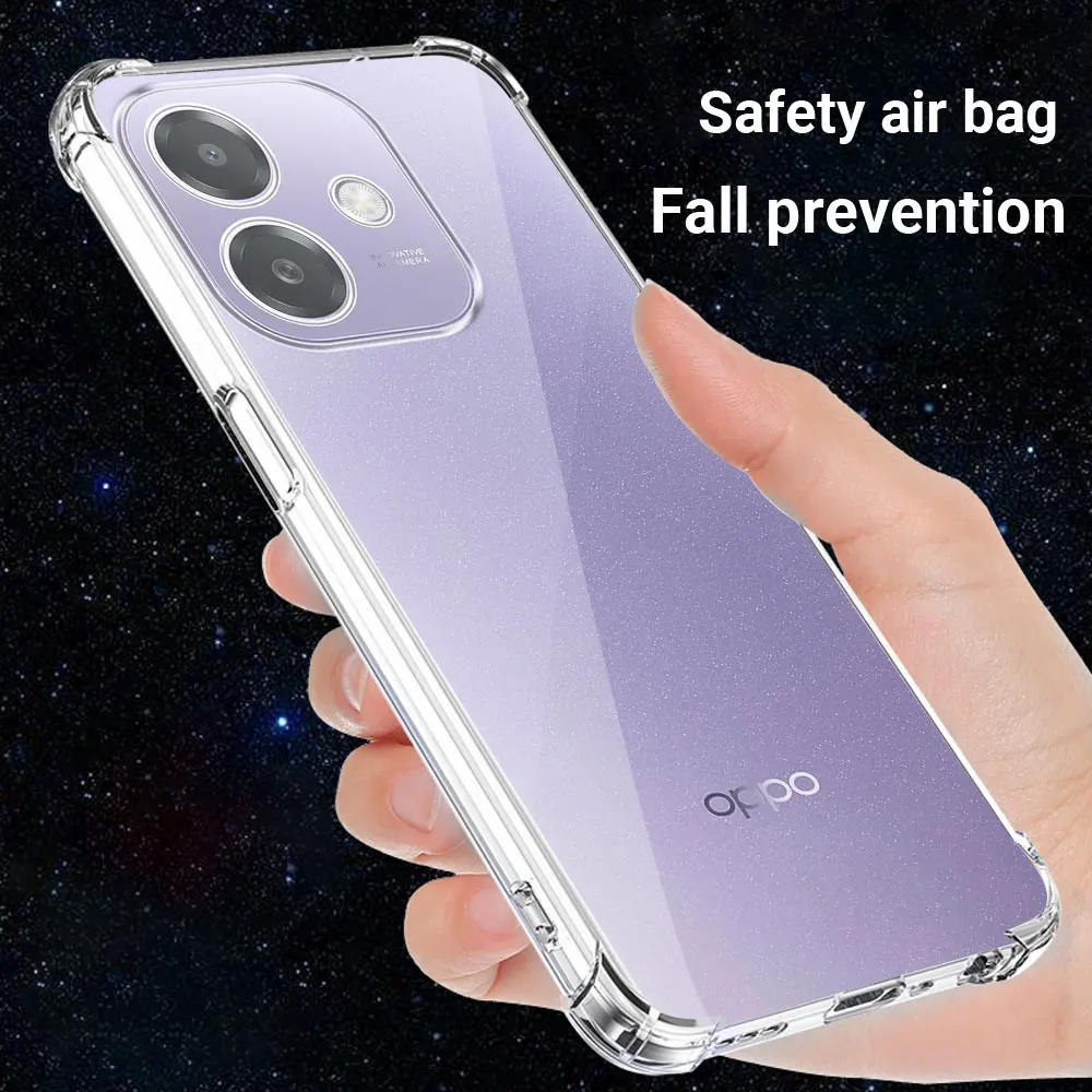 Enhanced Shockproof Airbag TPU Clear Soft Silicone Protective Phone ...